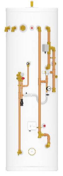 Panasonic Duo PP PAW-TD30B7PP-UK domestic hot water tank with buffer ...