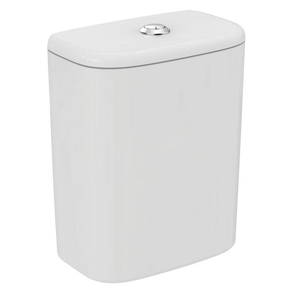 Ideal Standard Tesi close coupled cistern with dual flush valve 4/2 ...