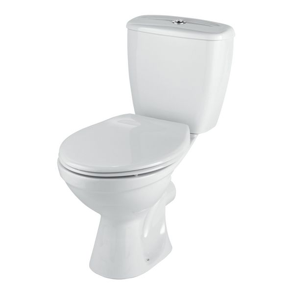 Twyford Option round WC pan and cistern in a box | Wolseley