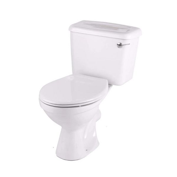 Twyford Option round WC pan and cistern in a box | Wolseley
