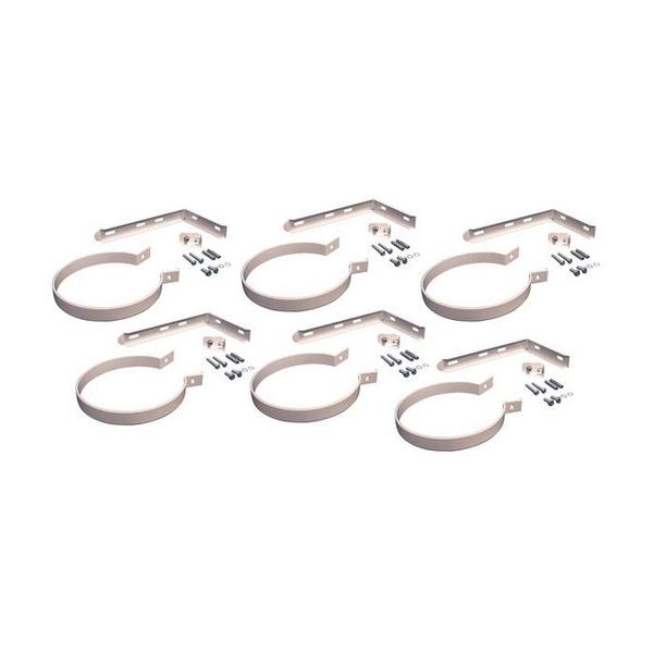 Worcester Bosch Greenstar flue support bracket kit 60/100mm (Pack of 6 ...
