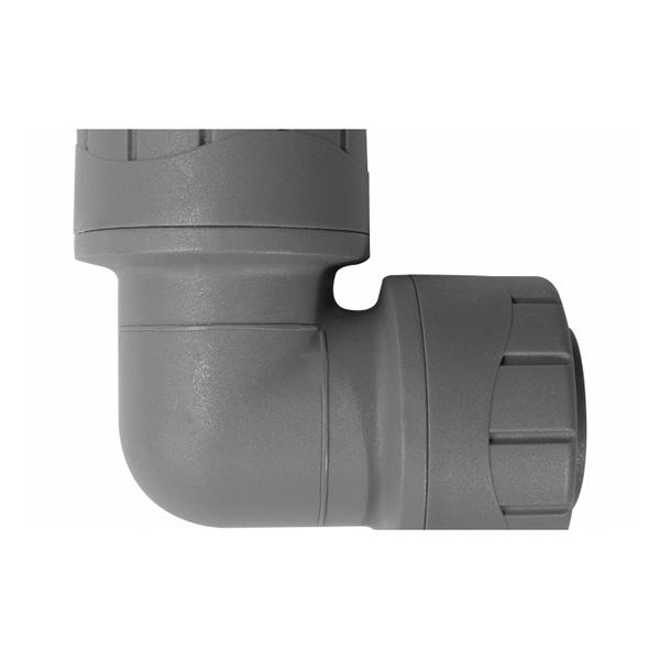 Polypipe Polyplumb 90deg elbow 15mm | Wolseley