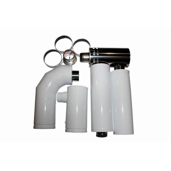Grant high level balanced flue adjustable flue kit (for 26 70KW boilers ...