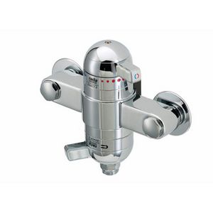 Rada Exact-3 exposed thermostatic shower control Chrome Plated | Wolseley