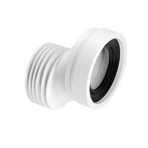 McAlpine WC-CON4A offset WC connector 40mm | Wolseley